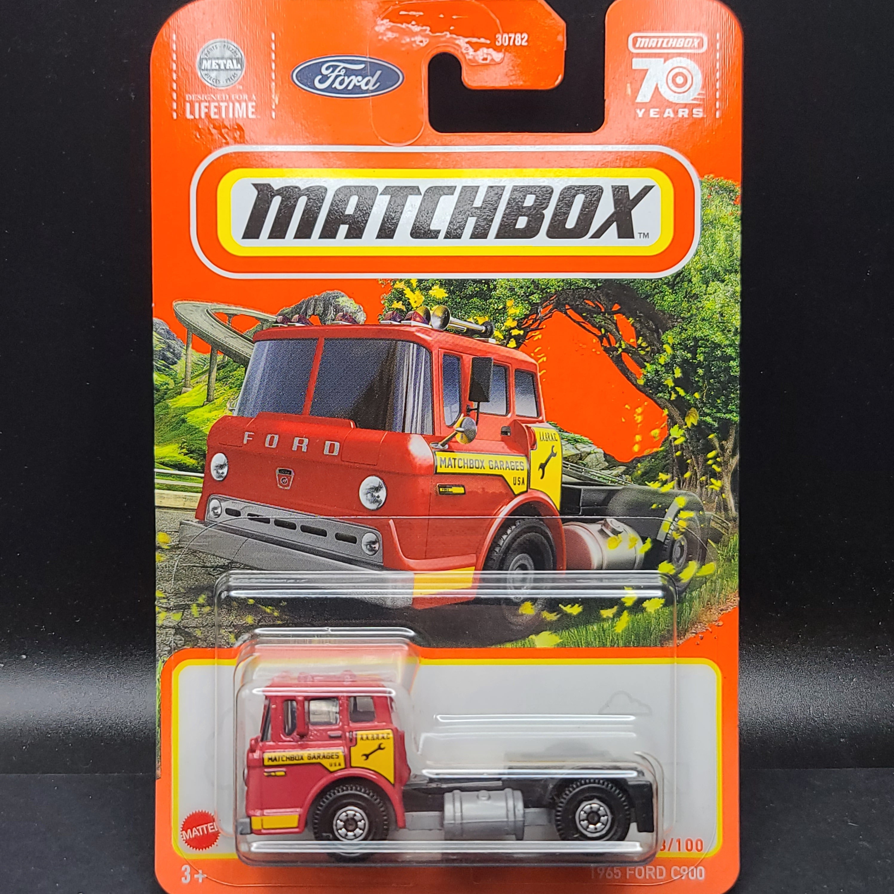 Matchbox '65 Ford C900 Convoy Cab "Matchbox Garages" (2023 Basic - Bli