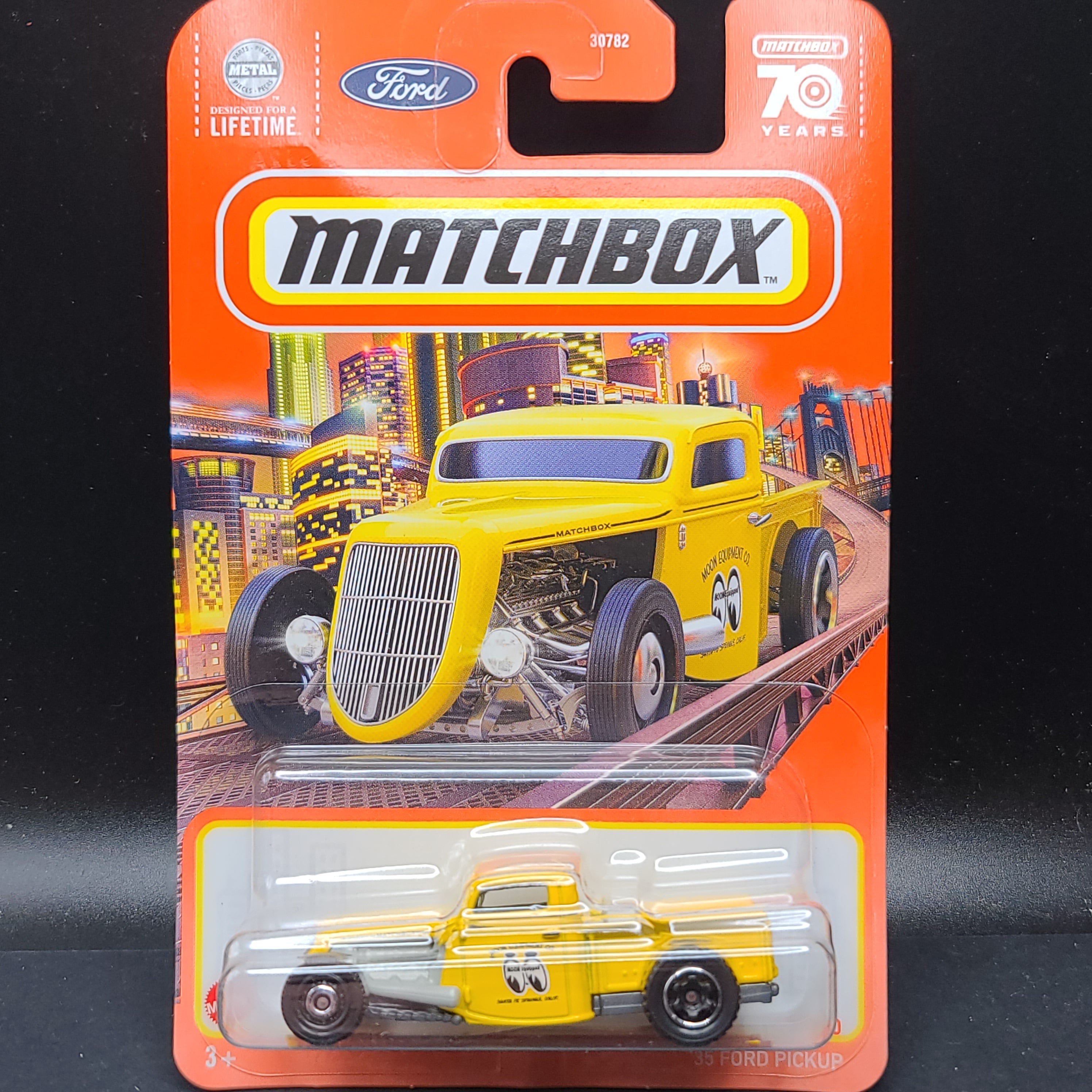 Matchbox '35 Ford Pick-up Truck "Moon Eyes" (2023 Basic - Blister Pack