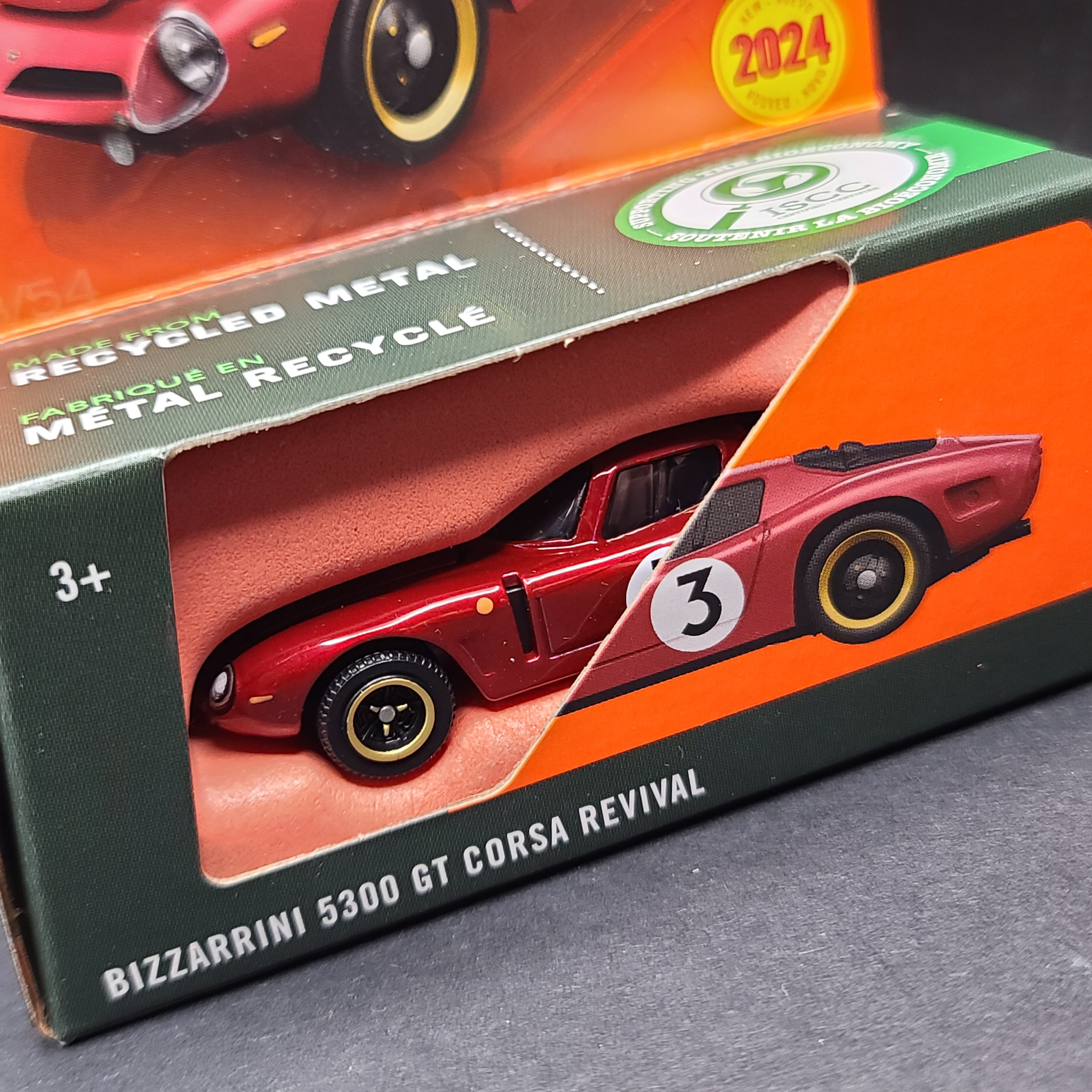 Matchbox Bizzarrini 5300 GT Corsa Revival (2024 Moving Parts Mix 5)