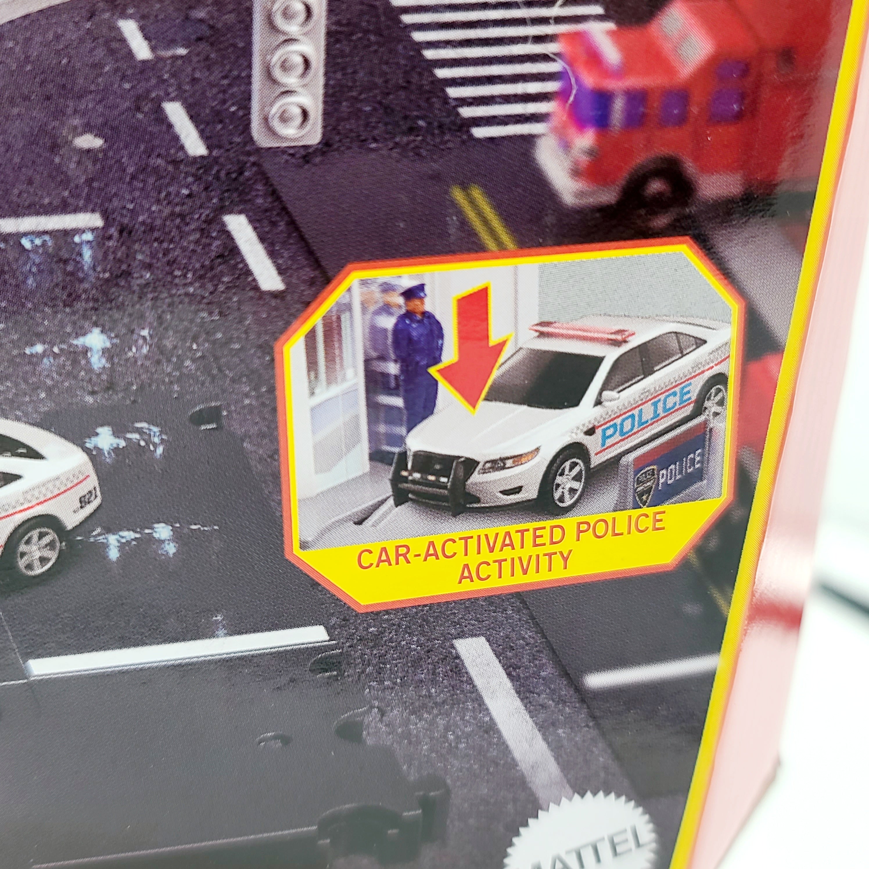 Matchbox Action Drivers Playset - Police Traffic Center w/ Police Car