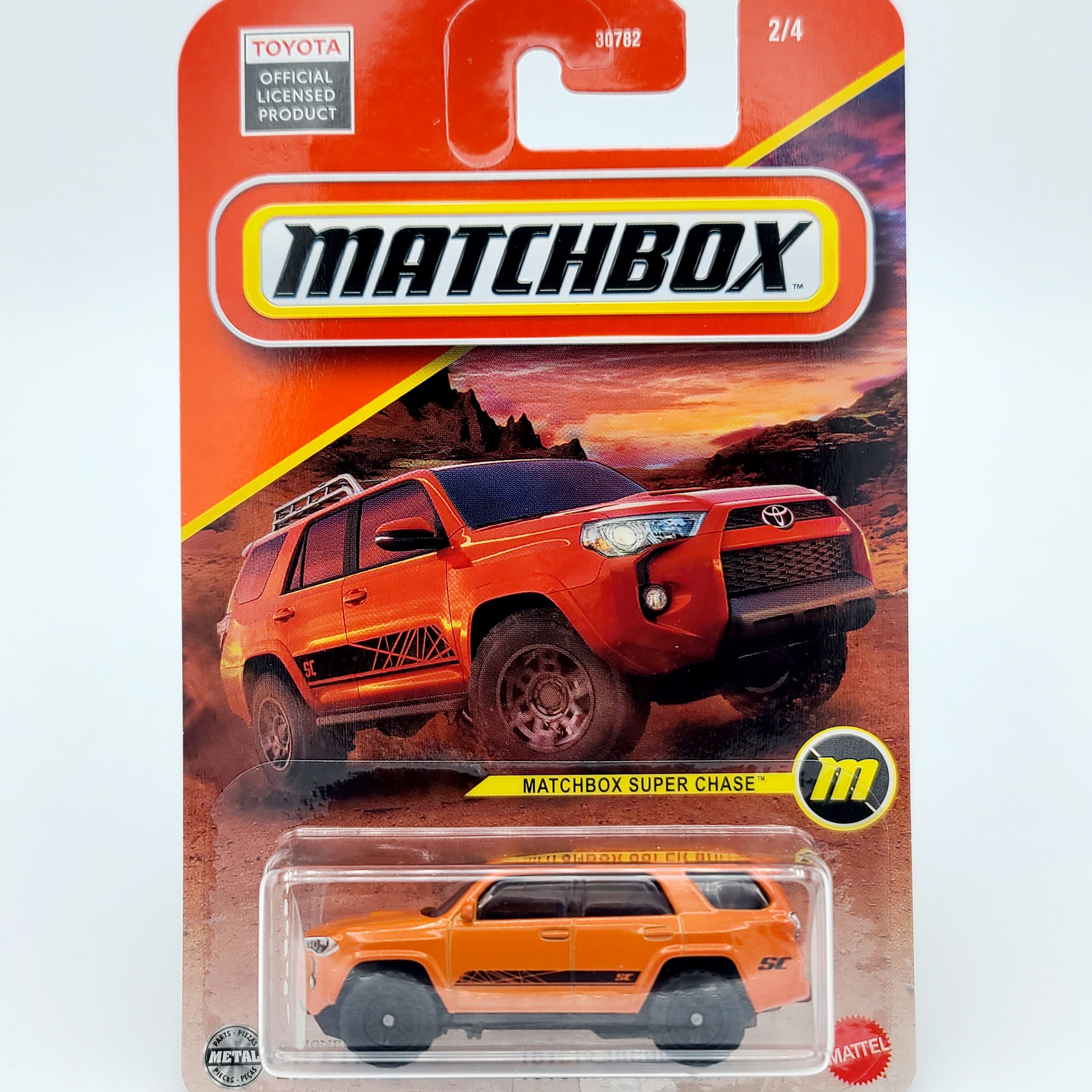 Matchbox SUPER CHASE - Toyota 4runner (2025 Mix 4 D Basic)