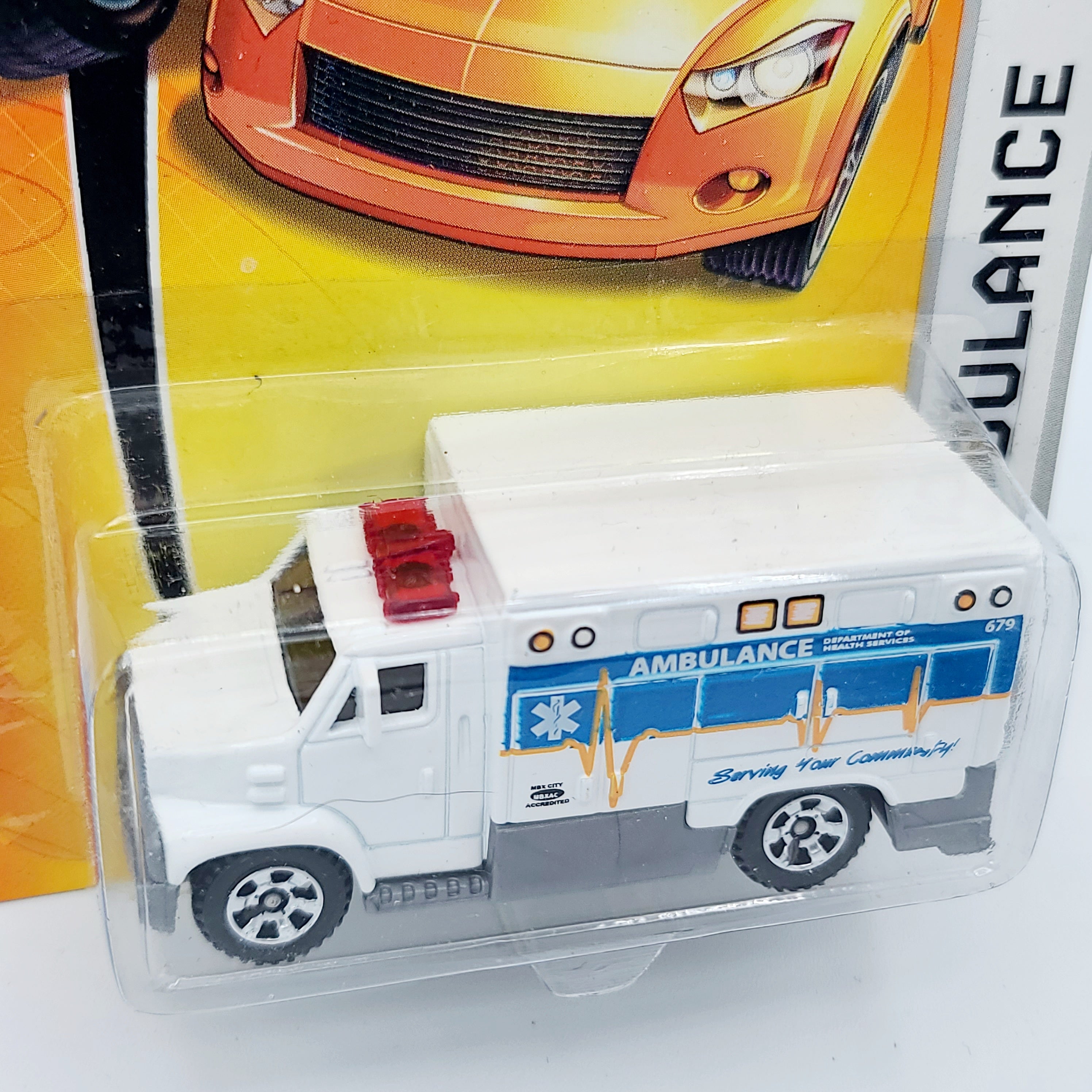 Matchbox Ambulance (2007 MBX Basic - Metal)
