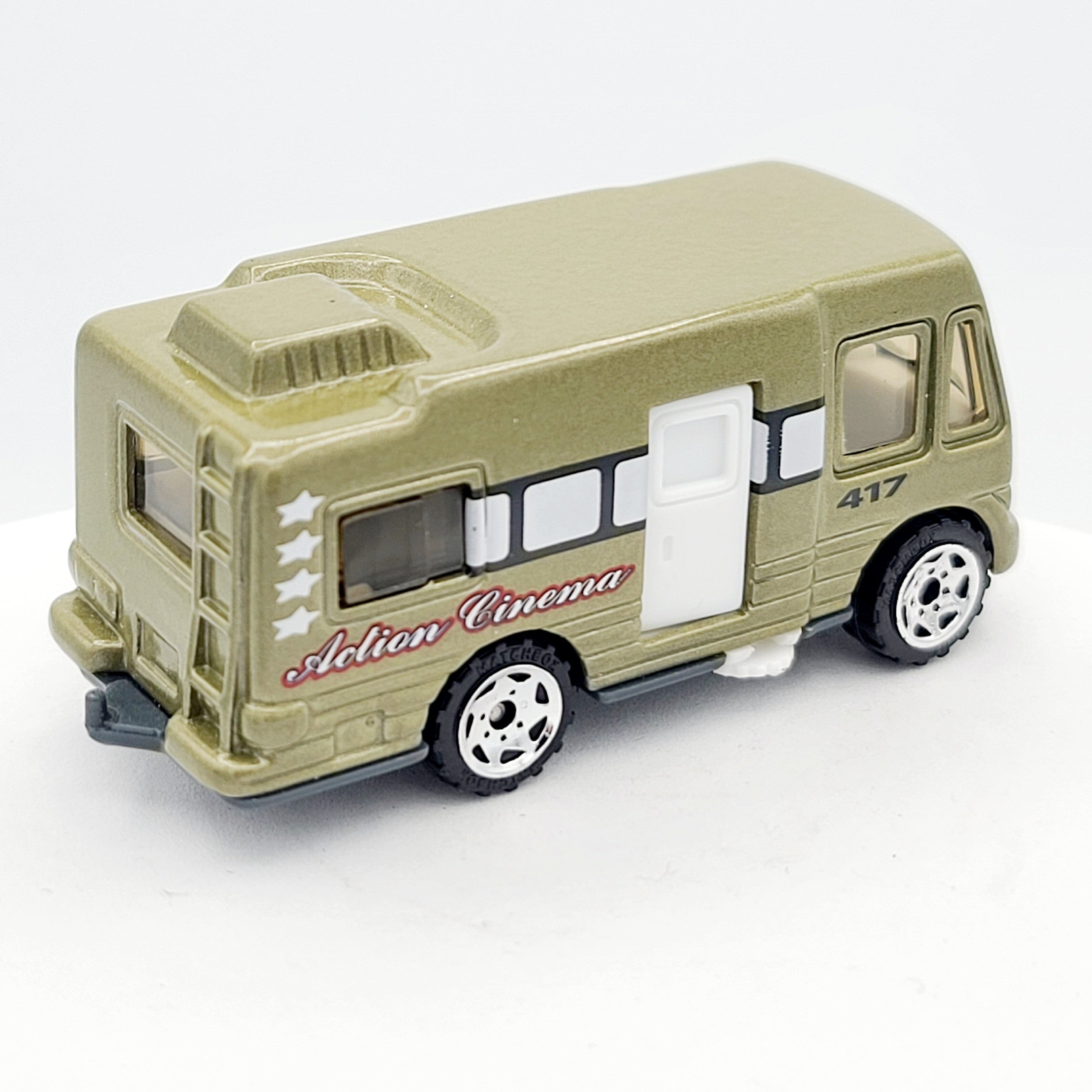 Matchbox Truck Camper RV "Action Cinema" (2005 MBX Hitch & Haul Set Ex