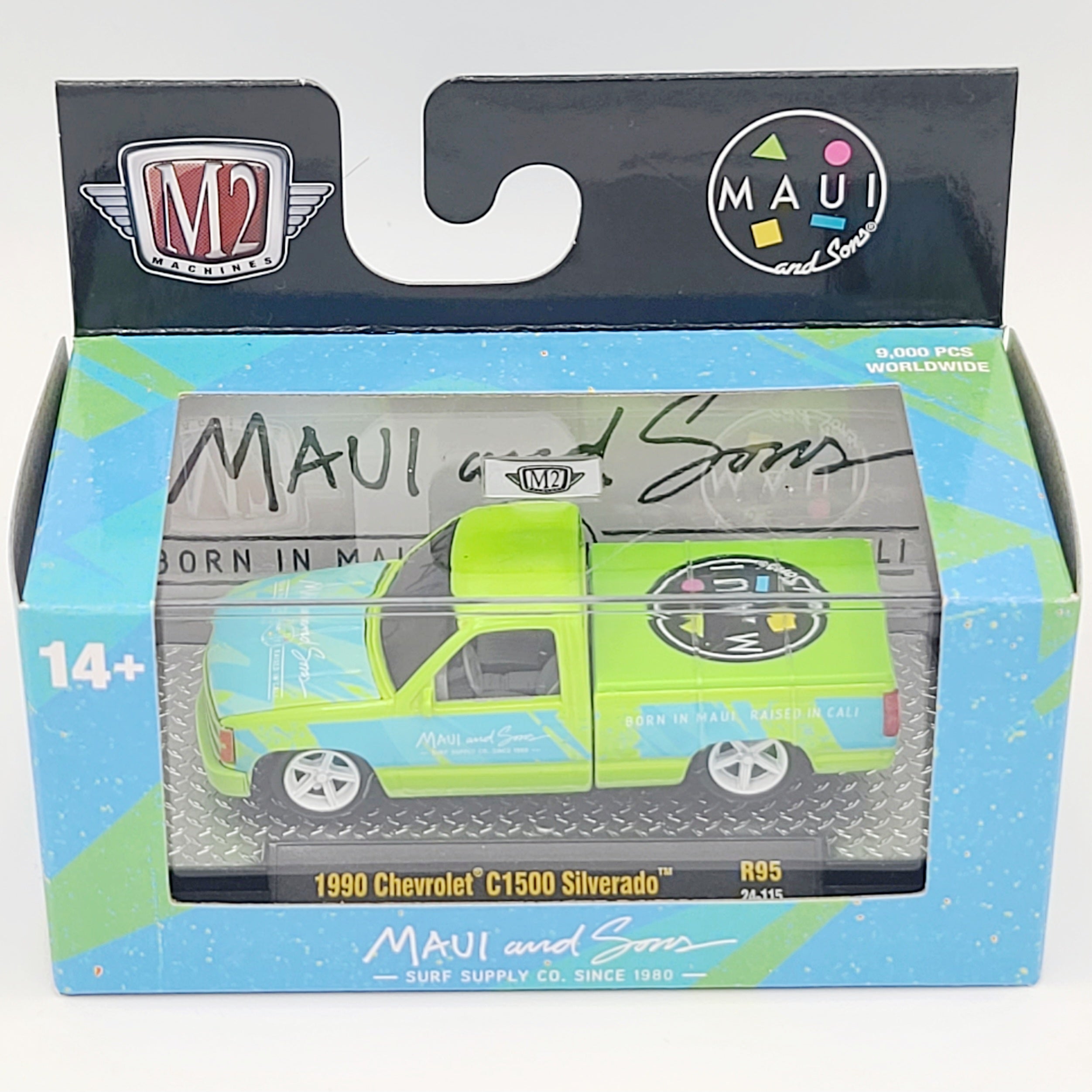M2 Machines '90 Chevrolet C1500 Silverado - 1:64 (2024 Auto-Thentics R