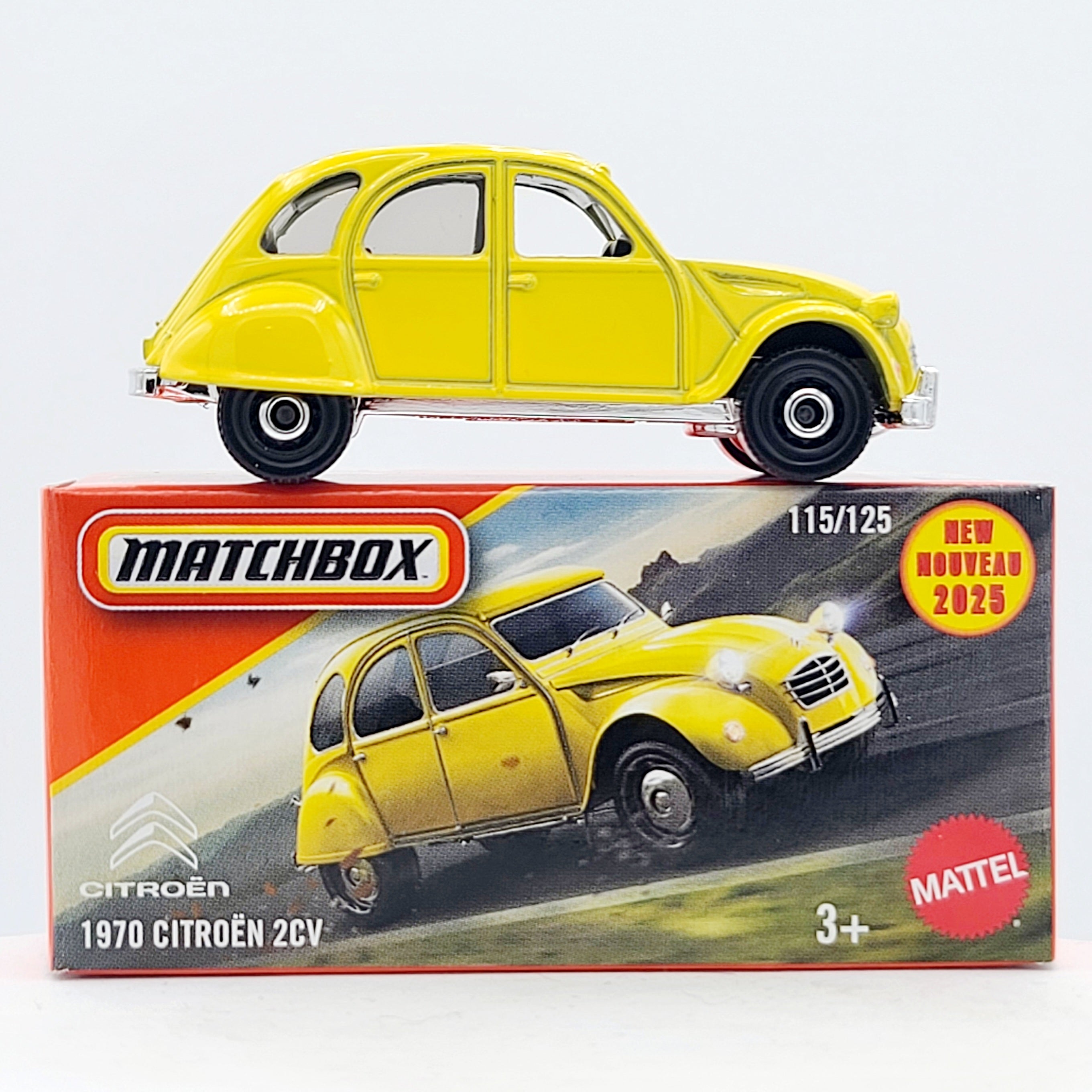 Matchbox '70 Citroen 2CV (2025 Mix 5 E Basic - Power Grabs)