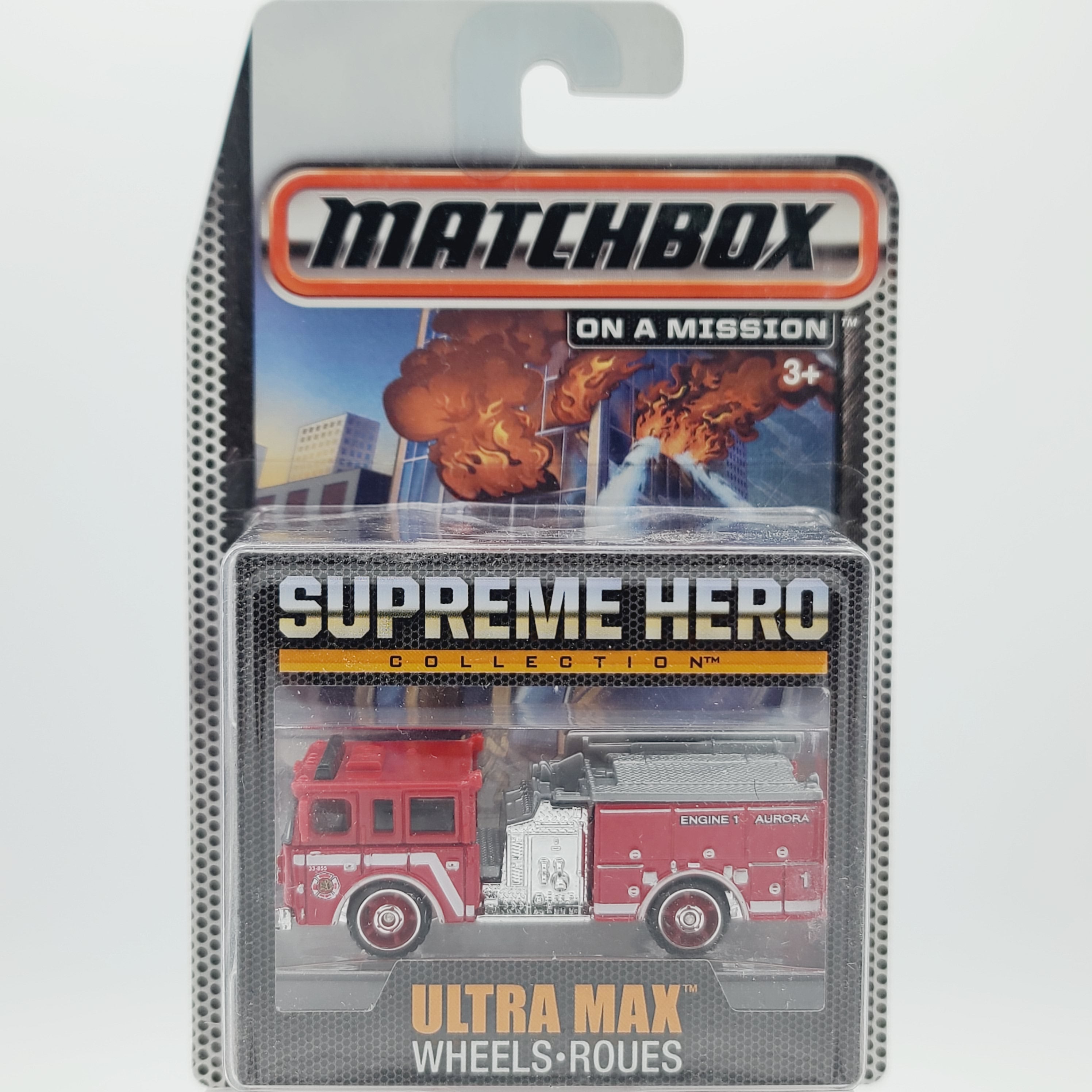 Matchbox Pierce Dash Fire Engine (2015 MBX Supreme Hero)