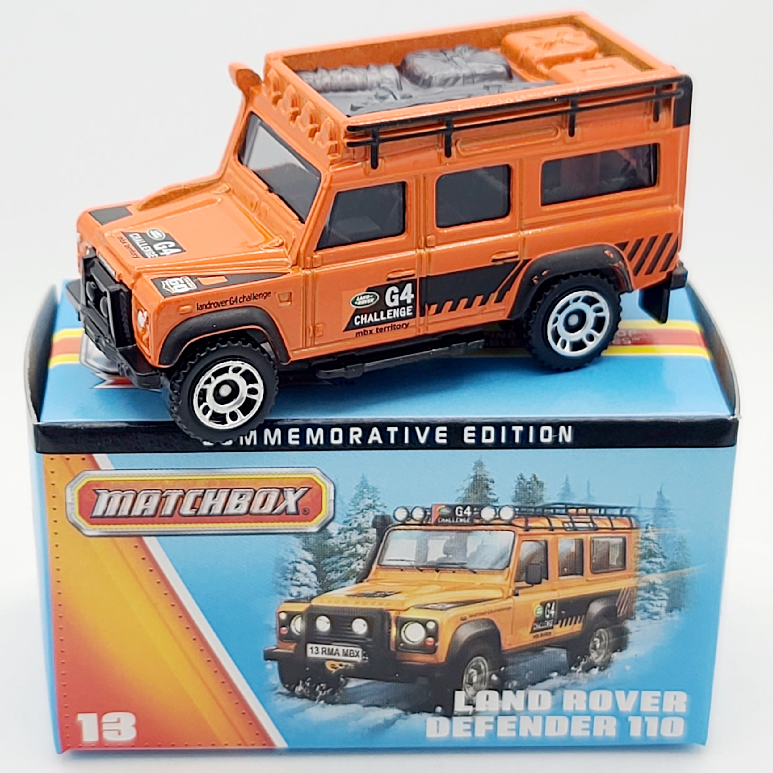 Matchbox '97 Land Rover Defender 110 "G4" (2013 60th Anniversary Editi