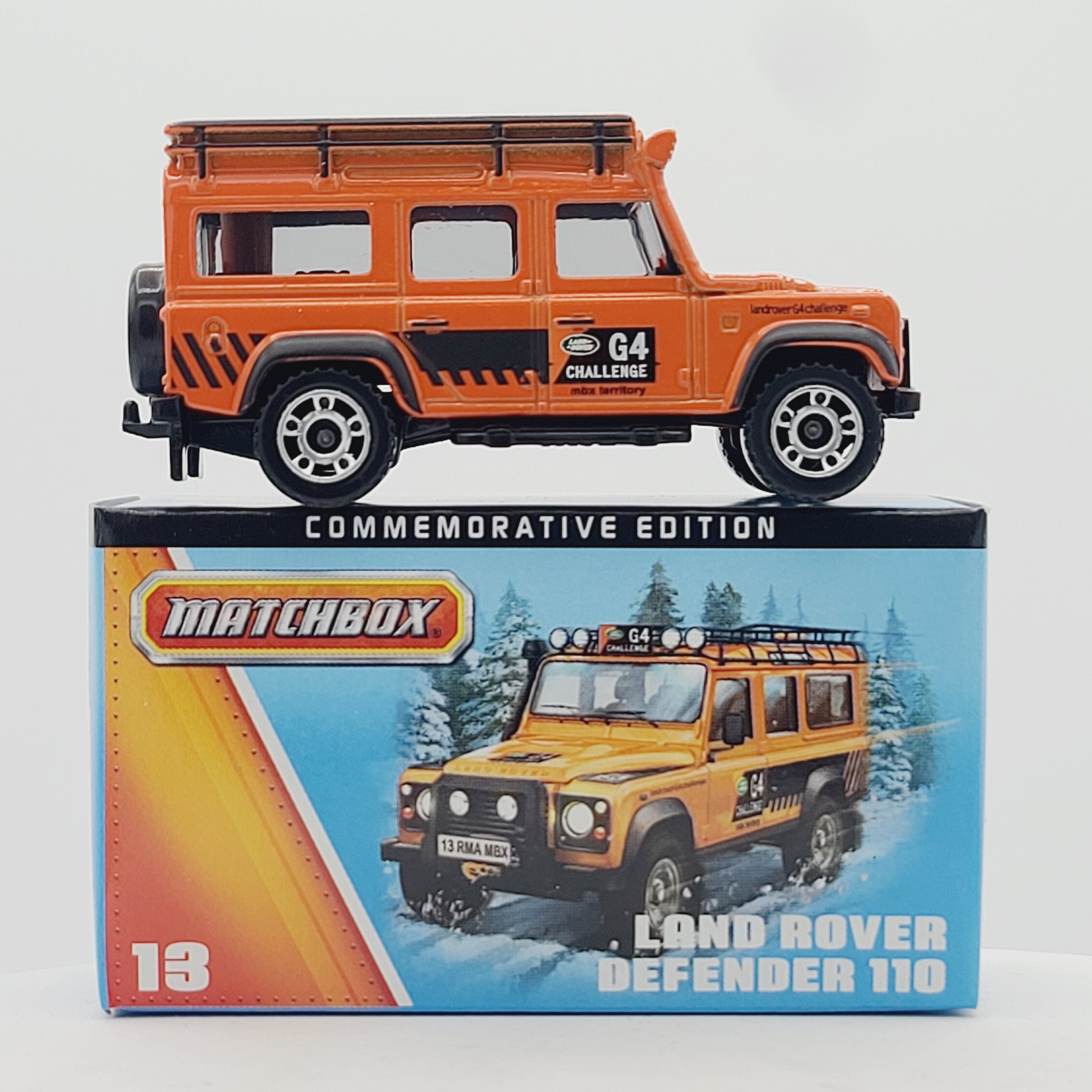 Matchbox '97 Land Rover Defender 110 "G4" (2013 60th Anniversary Editi
