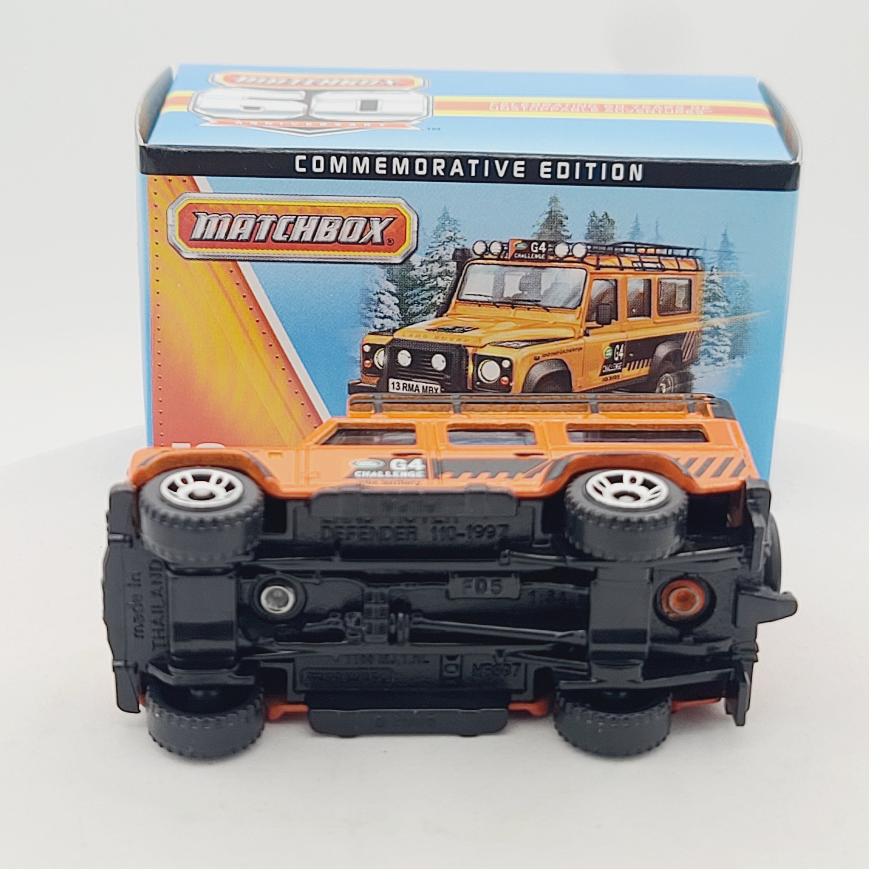 Matchbox '97 Land Rover Defender 110 "G4" (2013 60th Anniversary Editi