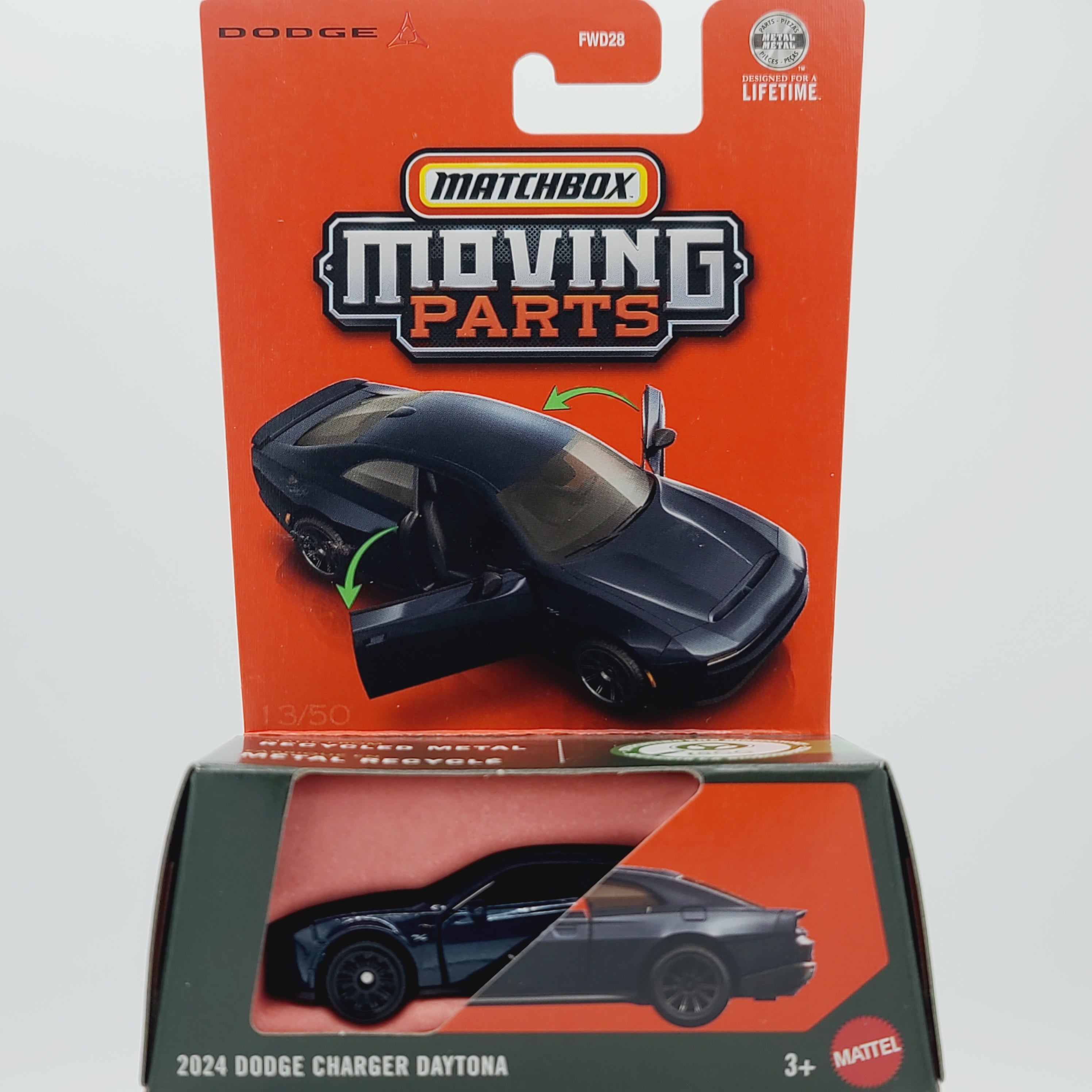 Matchbox '24 Dodge Charger Daytona R/T (2026 Moving Parts Mix 1 J)