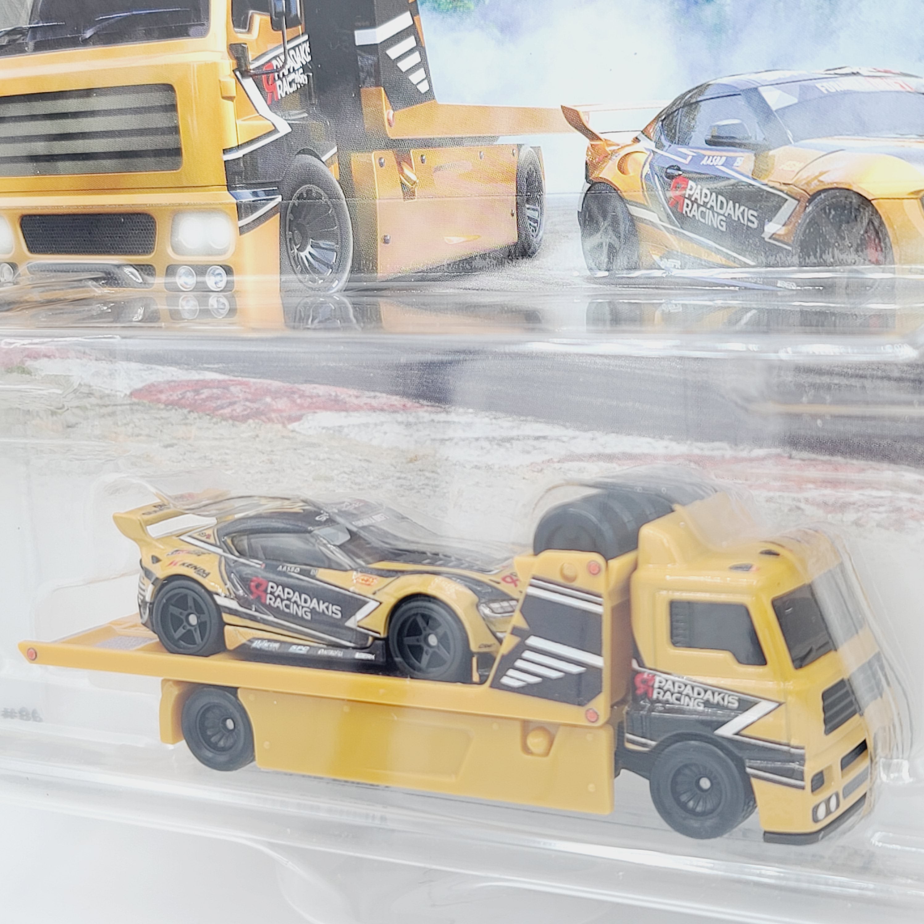 Hot Wheels Team Transport - '20 Toyota GR Supra & Fleet Street Truck