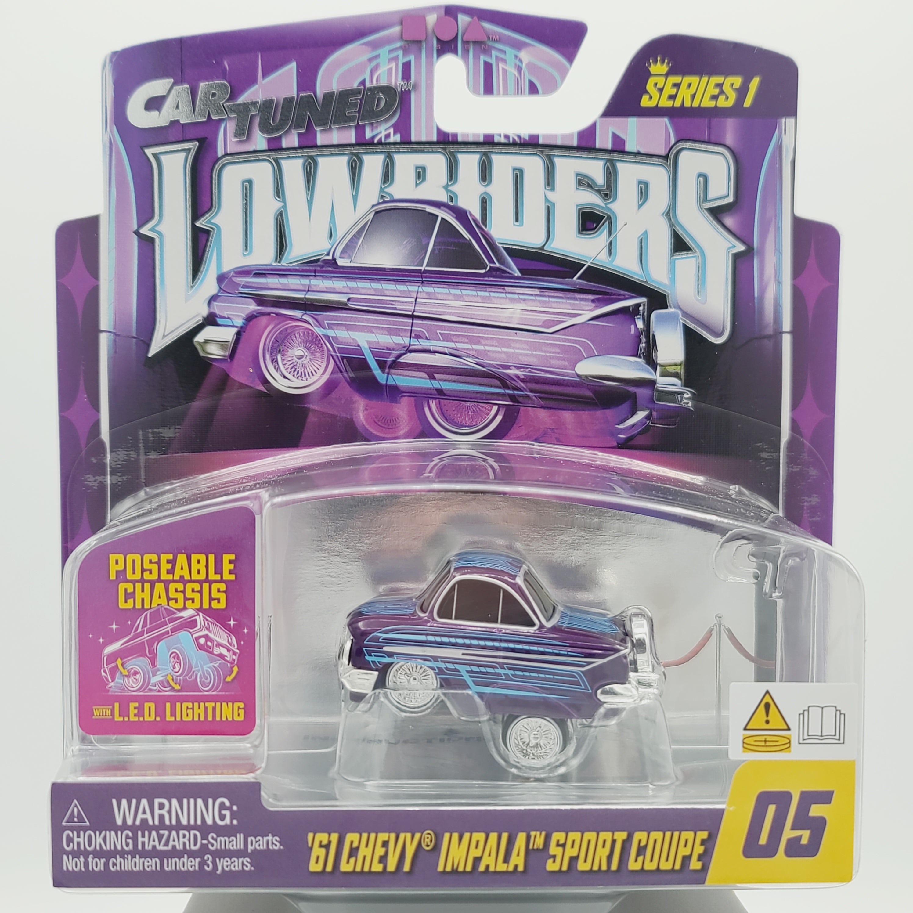 MGA Car Tuned '61 Chevy Impala Sport Coupe (2025 Lowriders Show Glow S