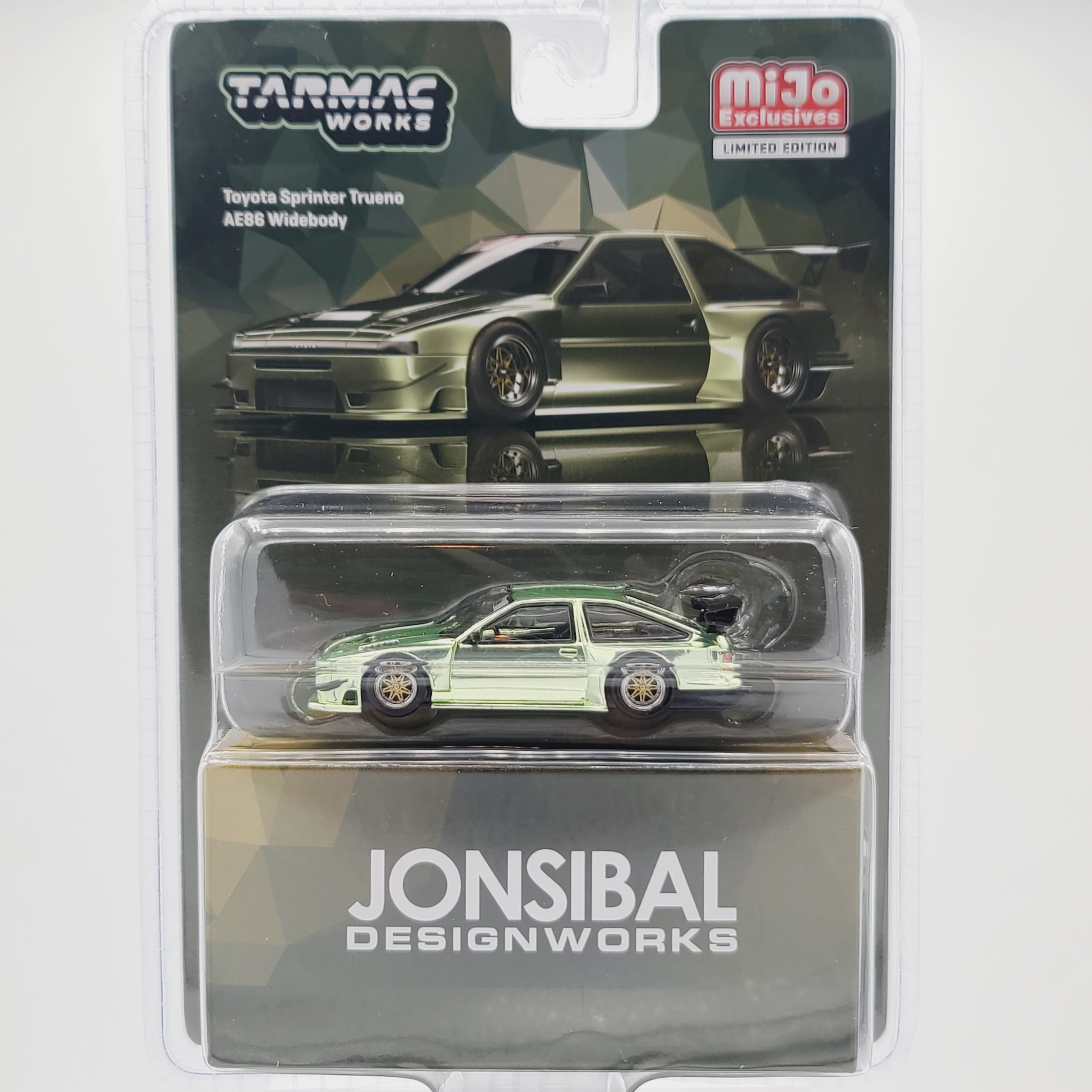 Tarmac Works - CHASE - Toyota Sprinter Trueno AE86 Widebody - 1:64, Jo