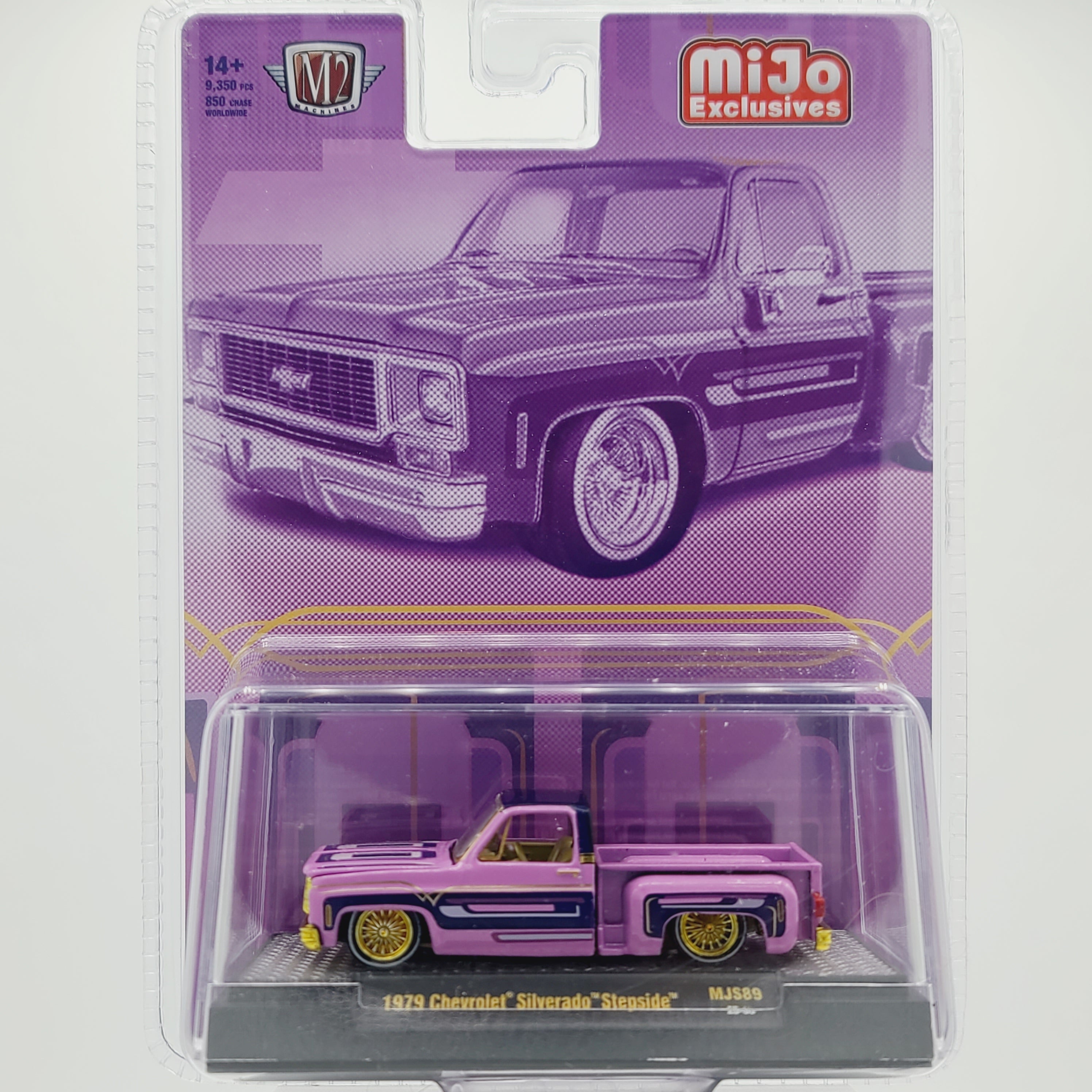 M2 Machines - CHASE - '78 Chevrolet Silverado Stepside - 1:64, Lowride