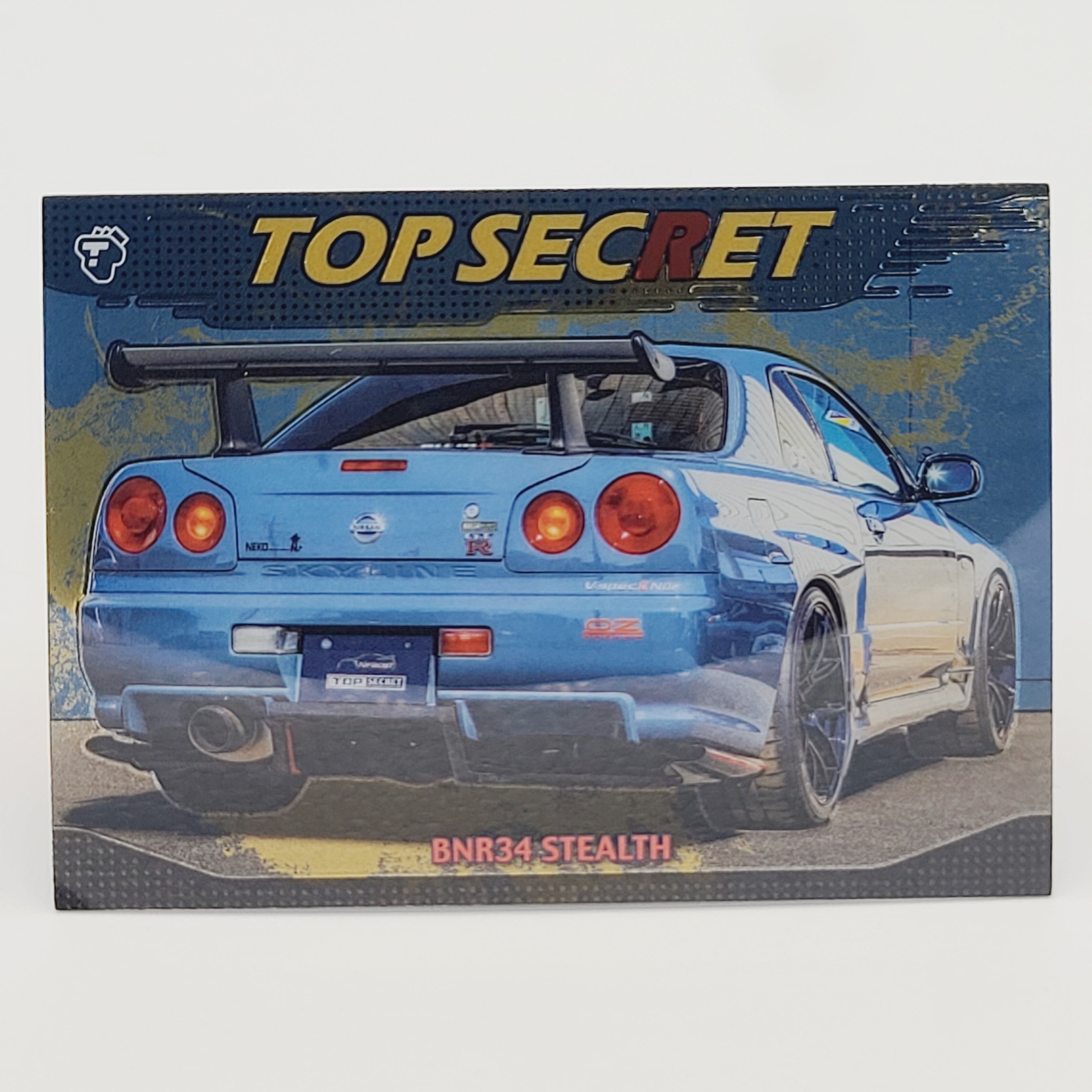 Tarmac Works Trading Cards - BNR34 Stealth #06 (2026 Top Secret Capsul