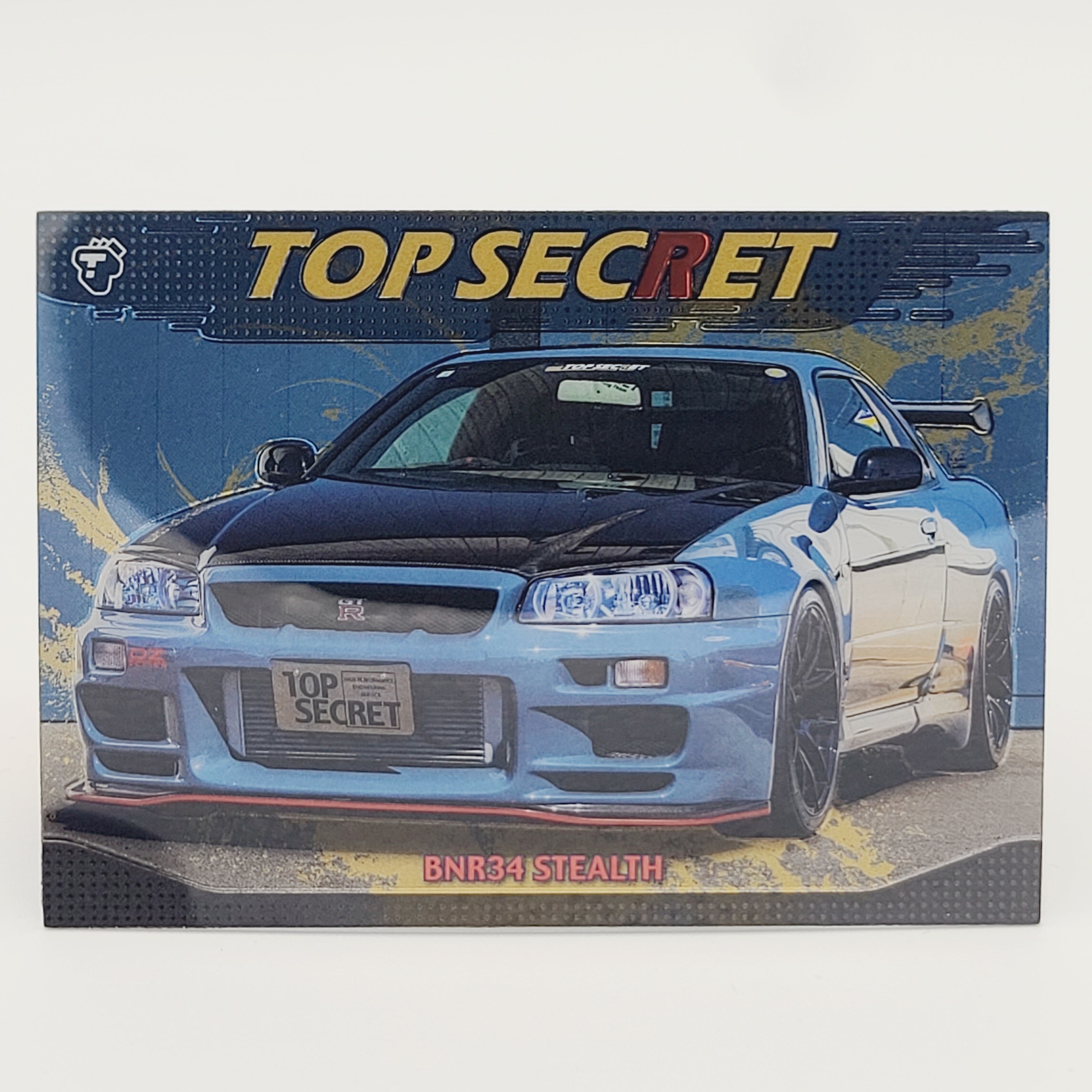 Tarmac Works Trading Cards - BNR34 Stealth #05 (2026 Top Secret Capsul