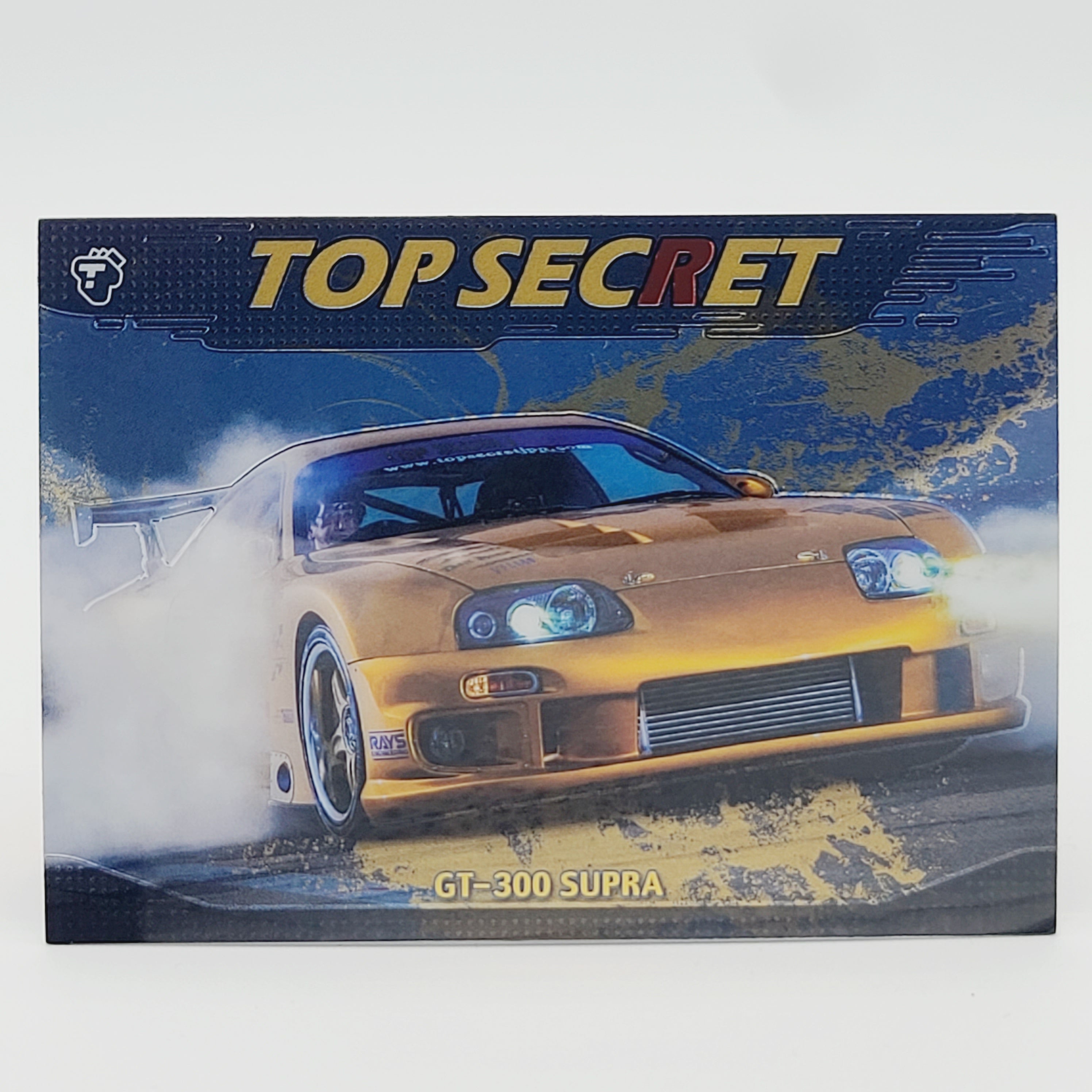 Tarmac Works Trading Cards - GT 300 Supra #03 (2026 Top Secret Capsule