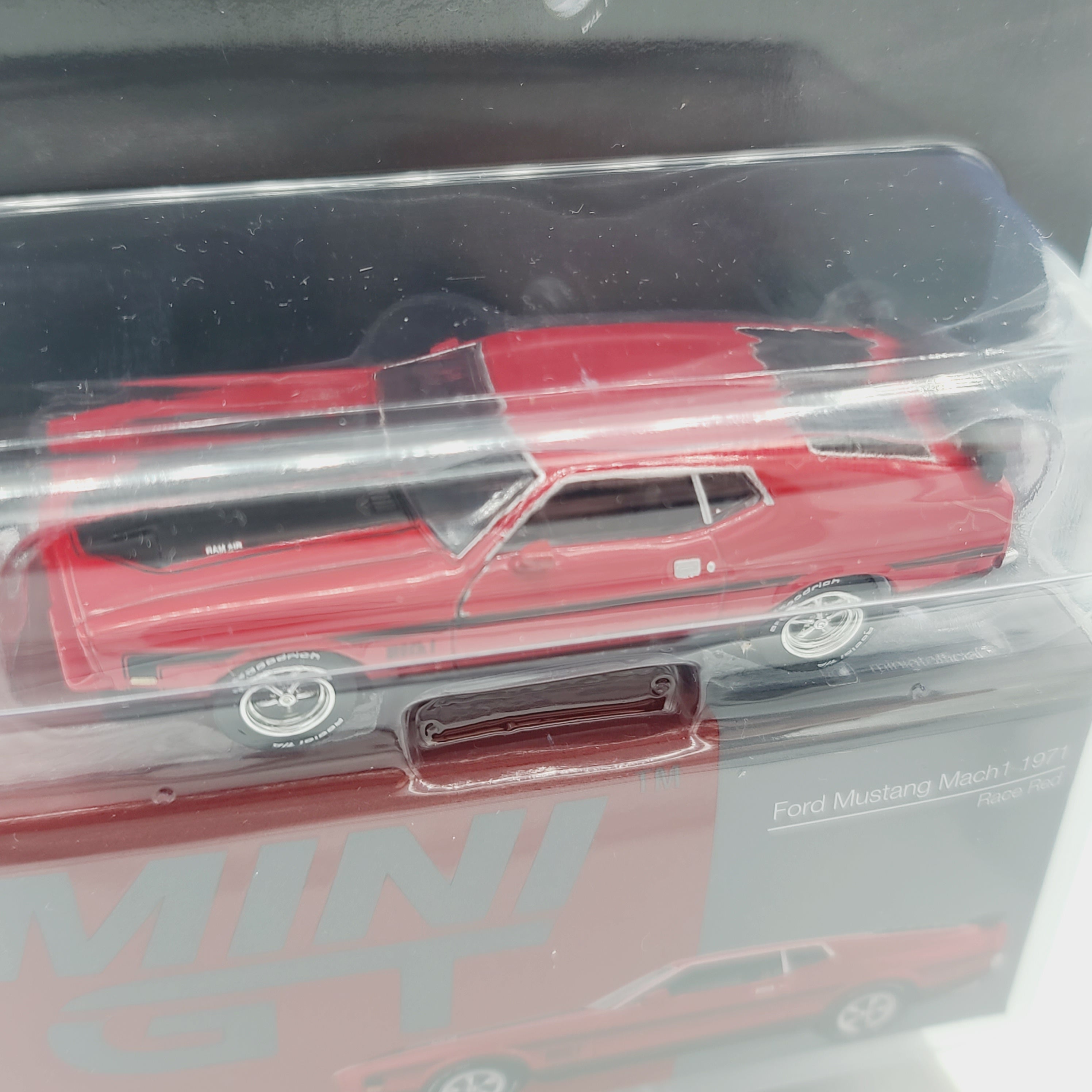 Mini GT '71 Ford Mustang Mach 1 - 1:64, Racing Red (2026 MiJo Exclusiv