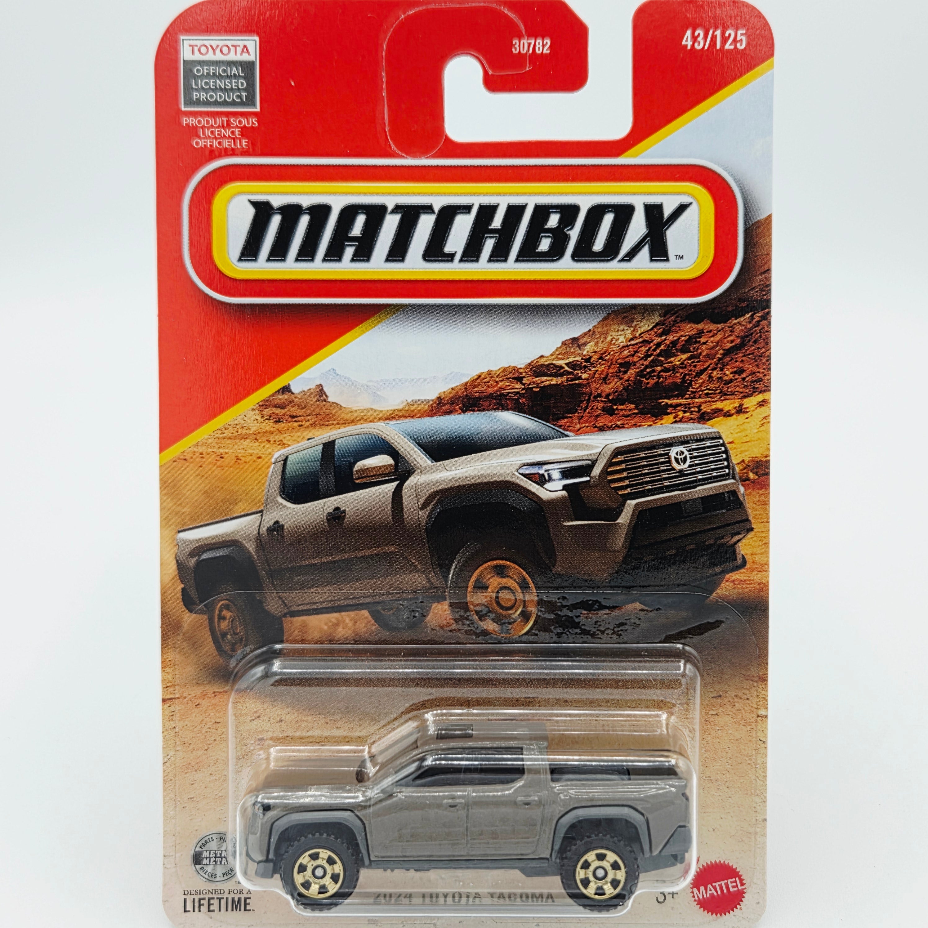 Matchbox '24 Toyota Tacoma Pickup Truck (2026 Mix 4 D Basic)