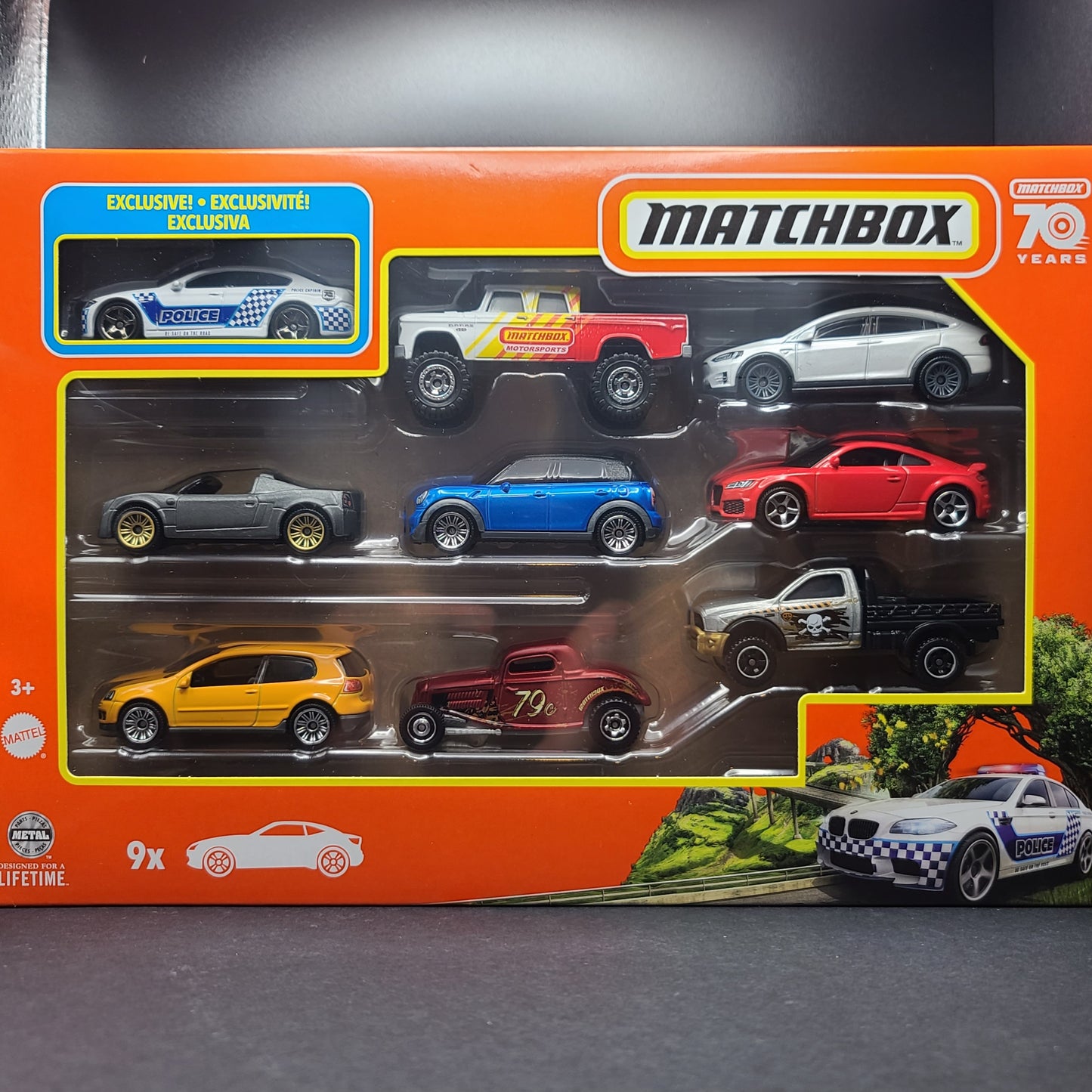 Matchbox Police Cars 5 Pack